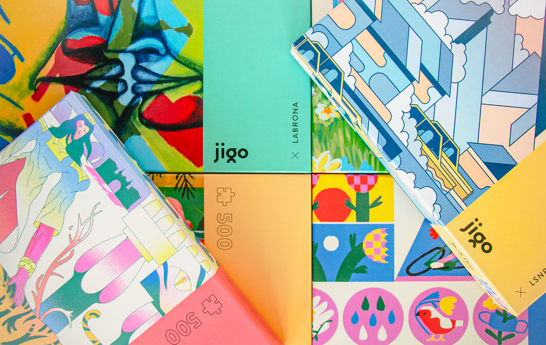 jigo atelier | Unique & Vibrant Puzzles Co-Created with Illustrators