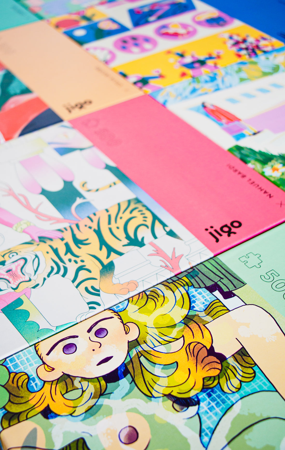 jigo atelier | Unique & Vibrant Puzzles Co-Created with Illustrators